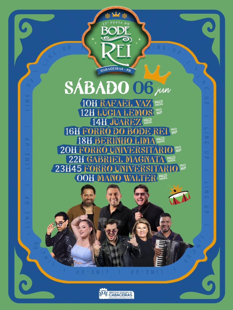 Festa do Bode Rei 2026 tem início em Cabaceiras e programação segue até ...